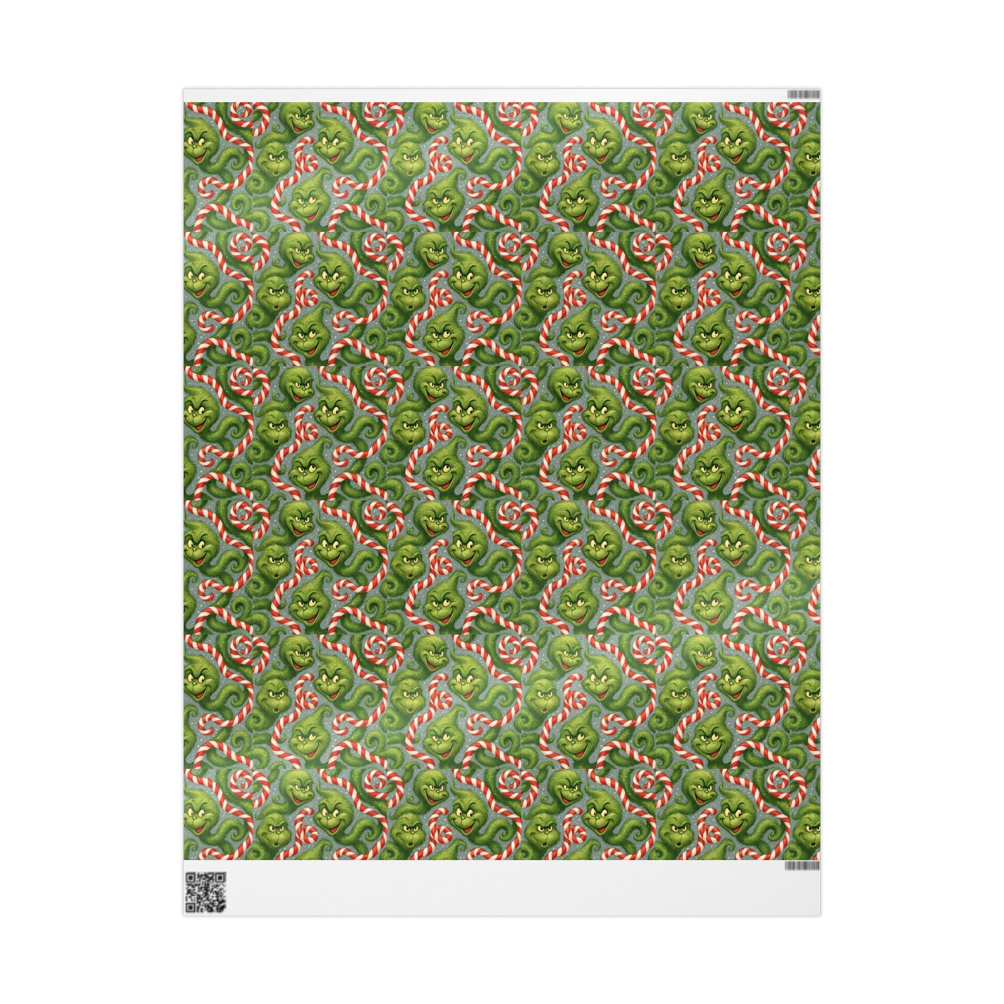 Grinch Inspired Wrapping Paper | Holiday Christmas Wrapping Sheets ...